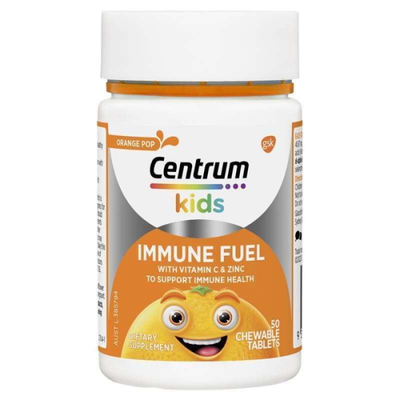 Promo Centrum Kids Immune Fuel 50 Chewable Tablets Diskon 23% Di Seller ...
