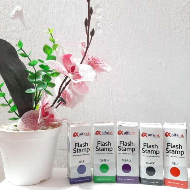 Jual Alfalink Tinta Flash Stamp Stempel Di Seller Alfaguardalfaink ...