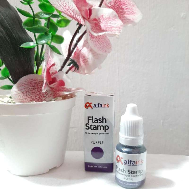 Jual Alfalink Tinta Flash Stamp Stempel Di Seller Alfaguardalfaink ...