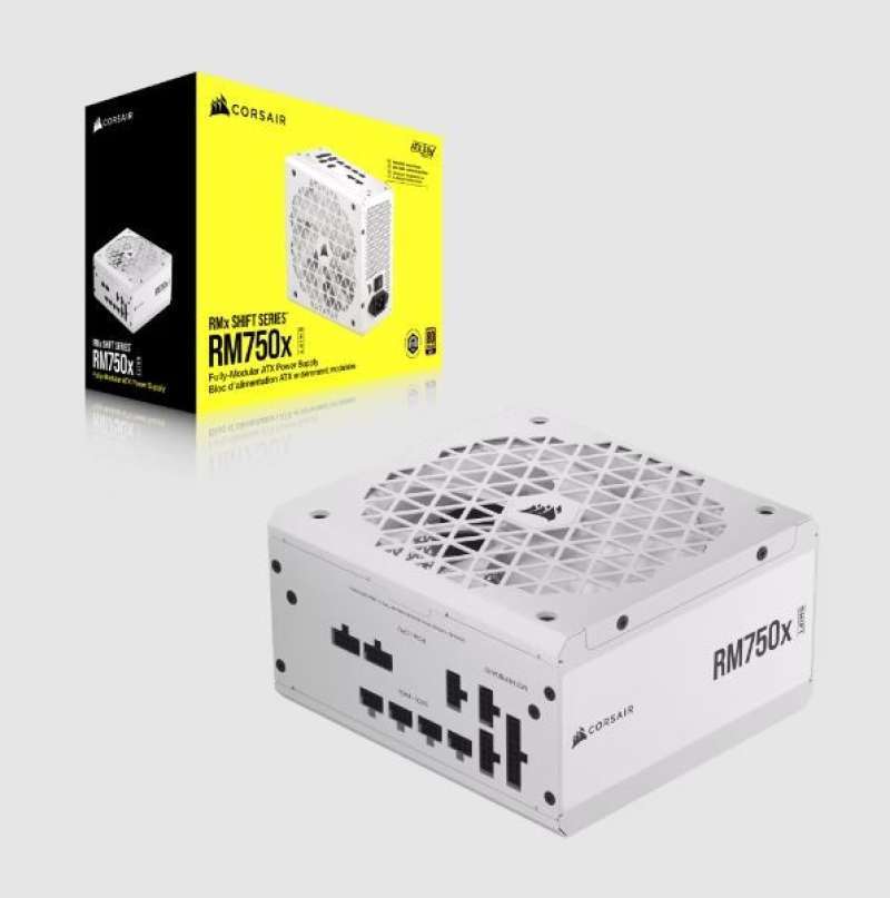 Jual Psu Corsair Rmx Shift Series Rm750x Shift White 80 Plus Gold Fully ...