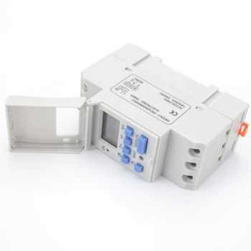 Promo Timer Digital Programmable Switch Din Rail Model Mcb 220v Ac 16a Diskon 23% Di Seller ...