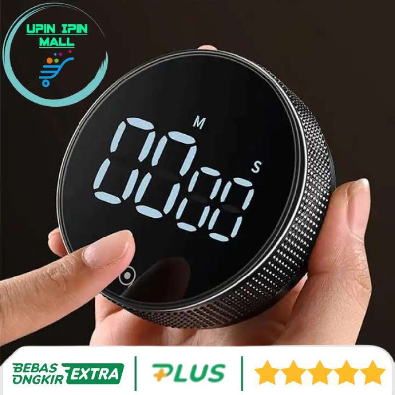 Promo Digital Timer Masak Magnetic Putar Digital Rotary Kitchen ...