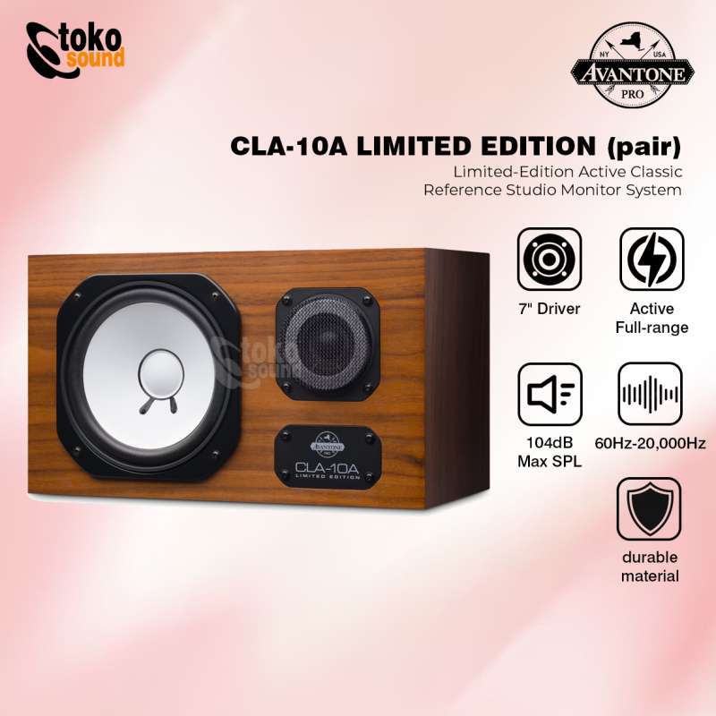Jual Avantone Pro Cla-10a Limited Edition 7 Inch Active Studio Monitors Di Seller Tokosound ...