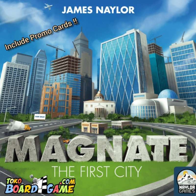 Promo Magnate: The First City Board Game Diskon 23% Di Seller Dapur ...
