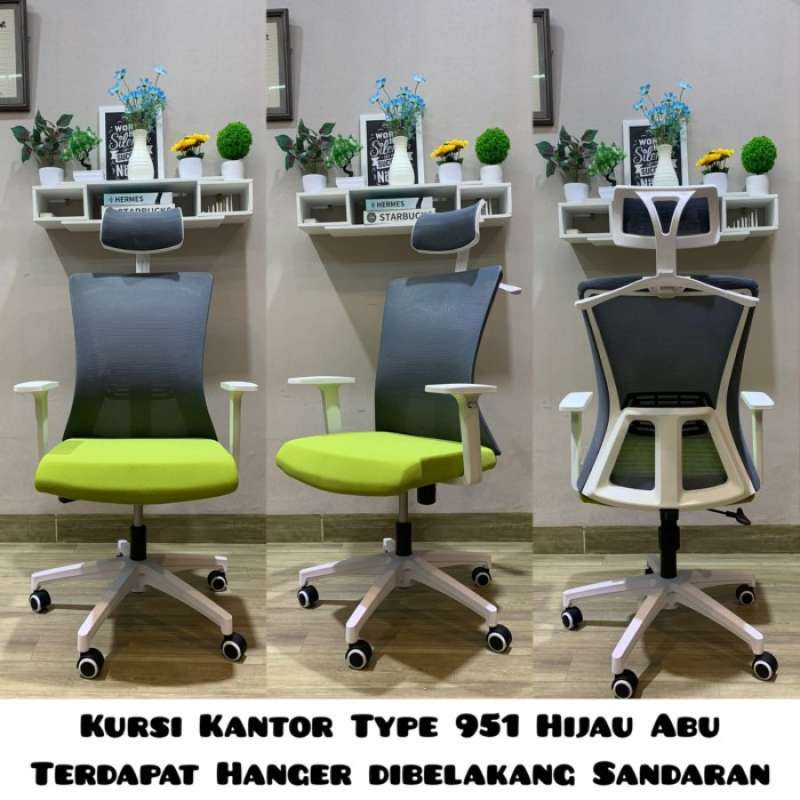 Jual Kursi Kantor With Hanger Kursi Kerja Direktur Premium Baru - 71pcs ...