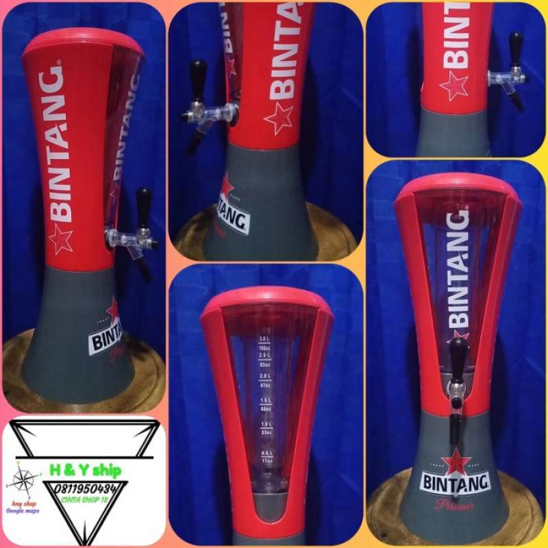 Promo Tower Beer Isi 3 Lt/tower Murah/beer Tower/dispenser /tower ...