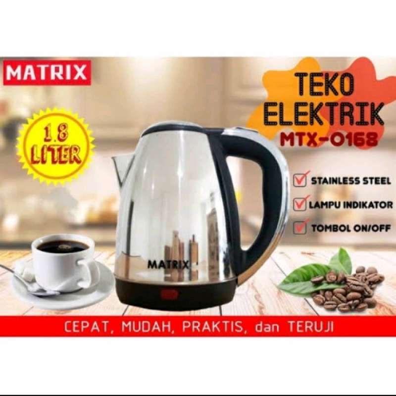 Promo Electric Kettle / Teko Listrik 2 Liter Luna Life Diskon 29% Di ...