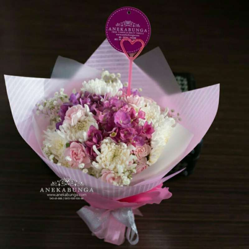 Promo Hand Bouquet Bunga Asli Birthday Flower - Grand Opening - Ulang ...