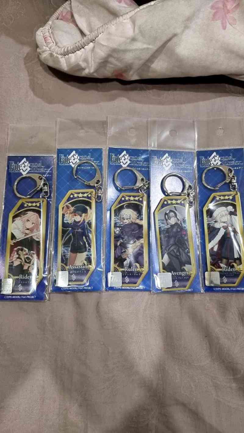 Promo Fgo Keychain Servant *ready* Astolfo, X, Jalter, Jeanne D Arc ...