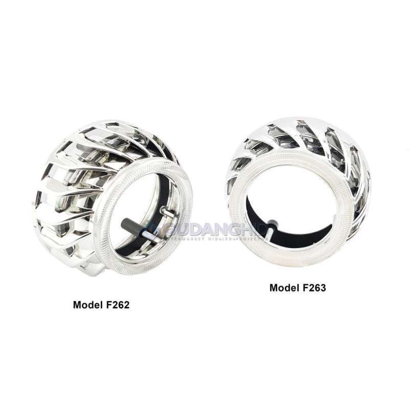 Jual Shroud Cover Casing Projie Desain Ulir Projector Bi Led Hid 2.5 ...