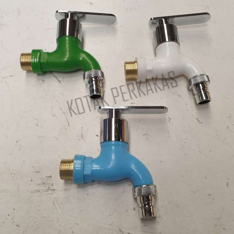 Promo Kran/keran Plastik Pvc Taman Engkol 10 Cisal Per 12 Pcs Diskon 23 ...