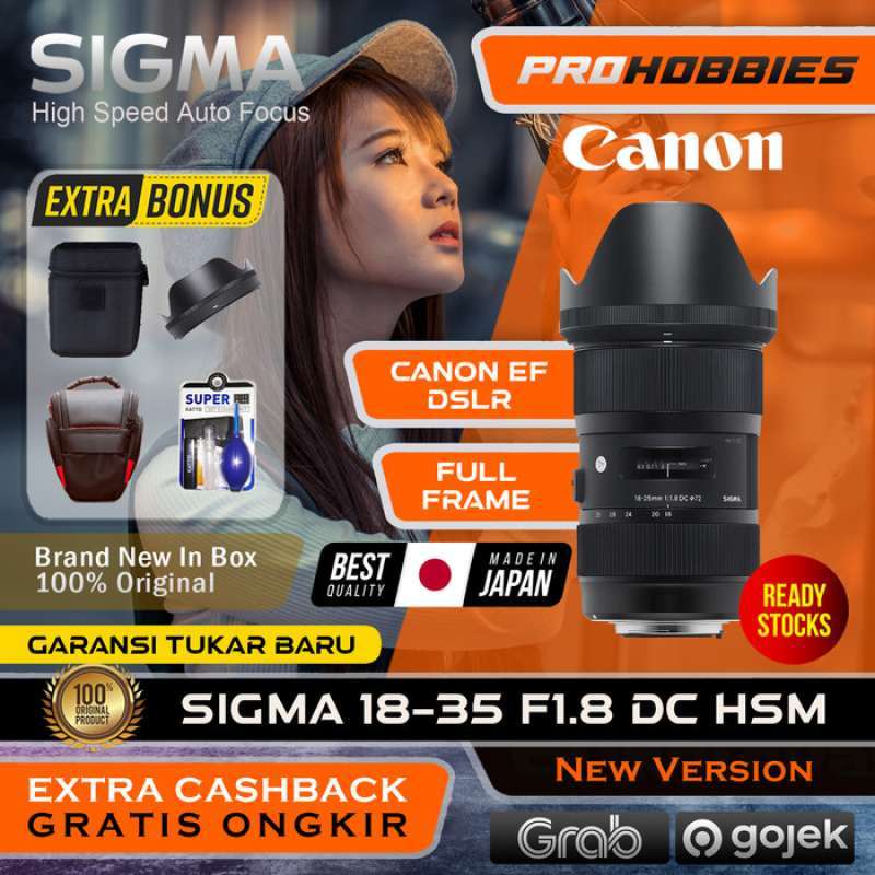 Promo Sigma 18-35mm F1.8 Dc Hsm Art Lens Bokeh Diskon 23% Di Seller Mettaria Store - Cengkareng ...
