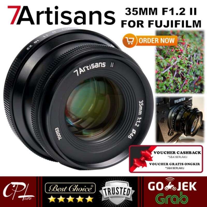 Promo 7artisans 35mm F1.2 Mark Ii For Fx Mount Diskon 23% Di Seller Mettaria Store - Cengkareng ...