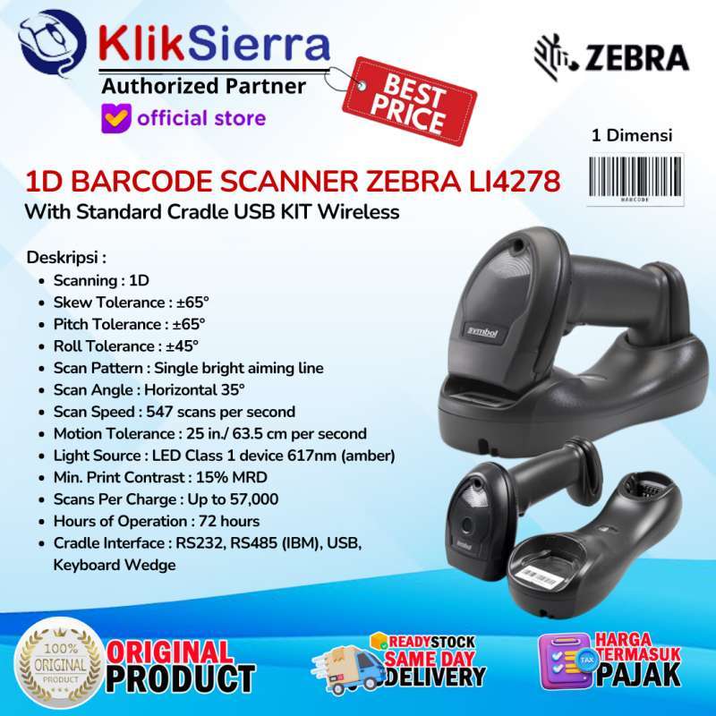 barcode scanner symbol wireless