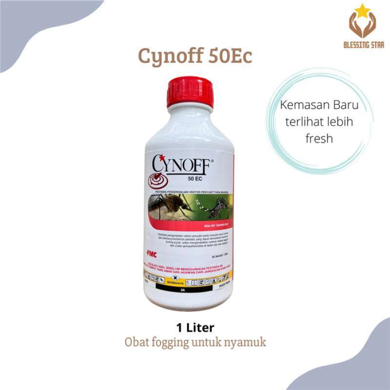 Promo Obat Fogging Nyamuk Kecoa Lalat Cynoff 50 Ec Diskon 33% Di Seller ...