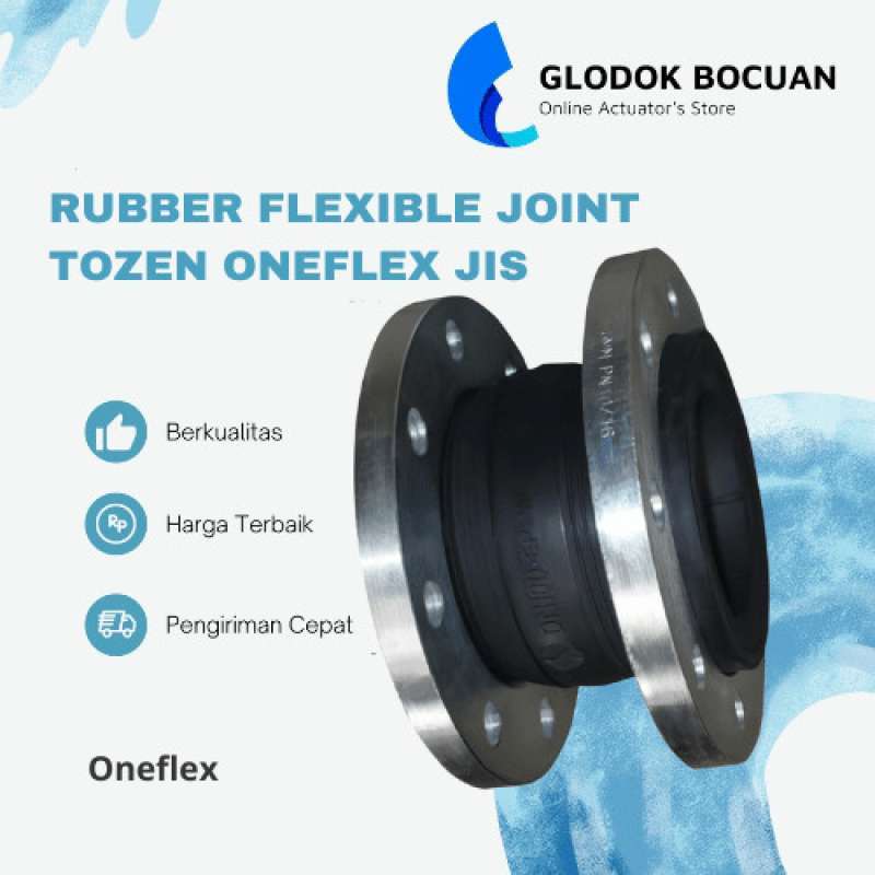 Promo 3 Rubber Flexible Joint Tozen Oneflex Jis 10k Size 3 Inch Diskon 23% Di Seller Specta ...