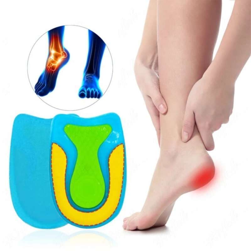 Jual Insole Gel Silikon Tumit Untuk Plantar Fasiitis Sol Sepatu Silikon Ii Di Seller Sangninja