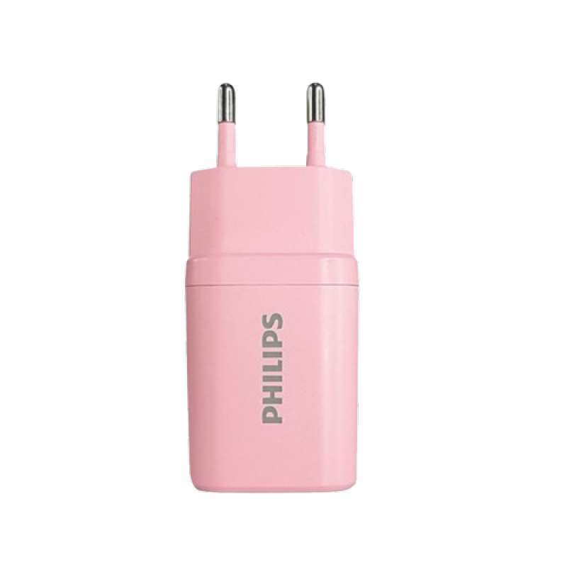 Jual Philips Adapter Dlp 4327 Pd30w Qc 3.0 2 Port Garansi Resmi - Pink ...