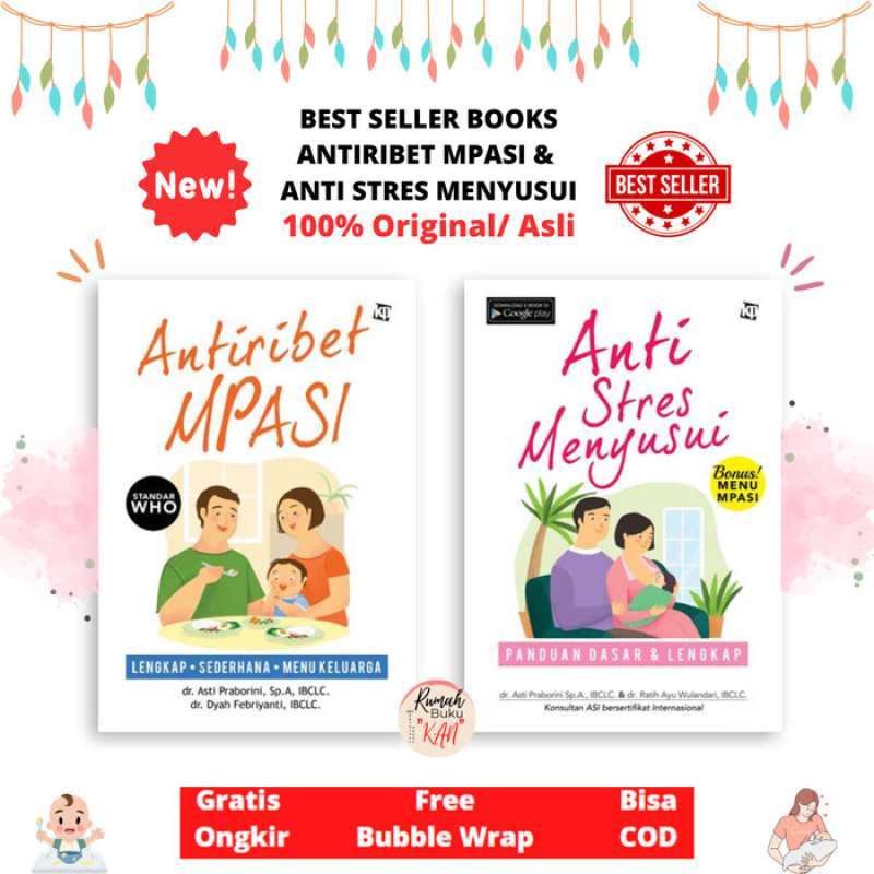 Promo Anti Ribet Mpasi Standar Who Dan Anti Stress Menyusui Dari Dr. Astri P Diskon 26% Di ...