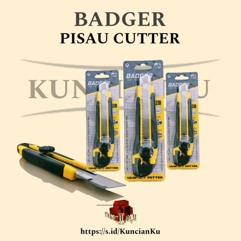 Jual Kater Pisau Cutter / Badger Pisau Cutter Besar Cutter Knife ...