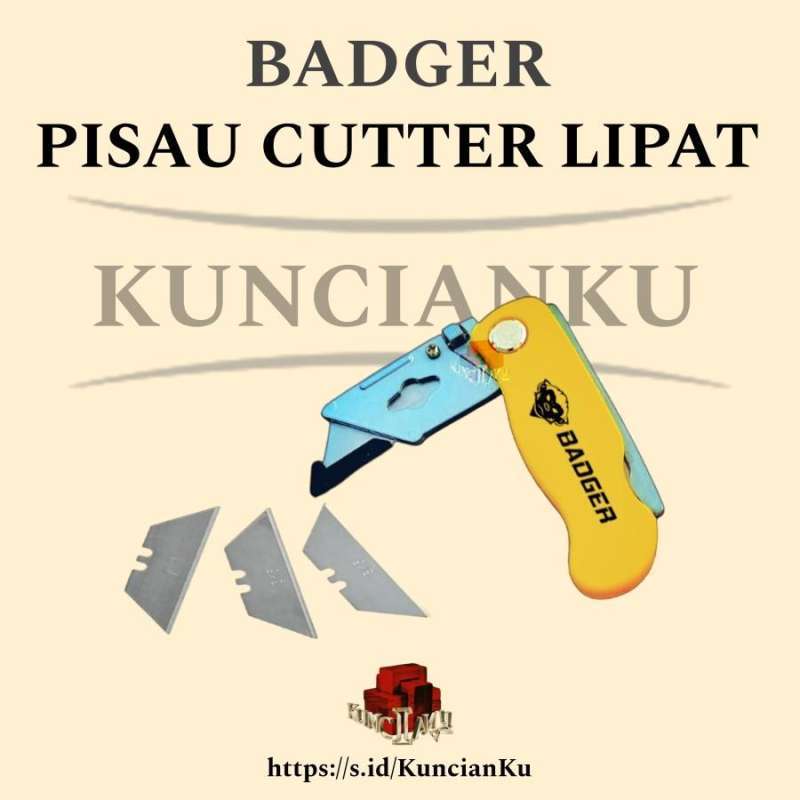 Jual Kater Pisau Cutter / Badger Pisau Cutter Besar Cutter Knife ...