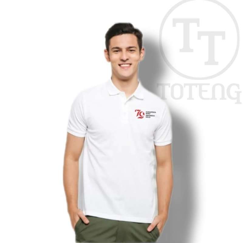 Jual Baju Polo Shirt Distro Hut Ri Ke 79 Th Dirgahayu Indonesia 17 San Agustus Pria Di Seller ...