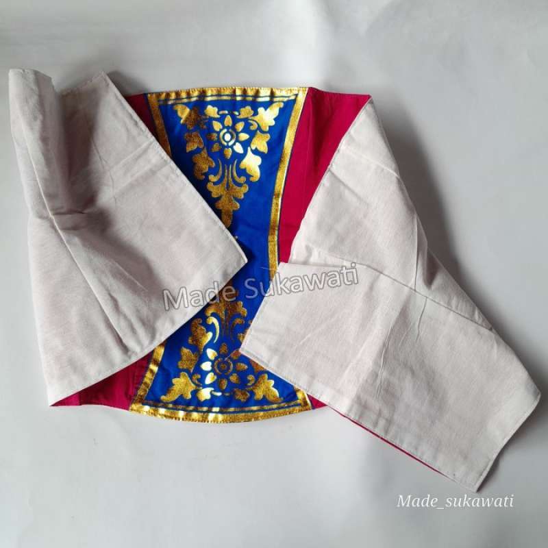 Jual Kain Angkin Kemben Prada Metris Tutup Perut Tari Adat Bali Di ...