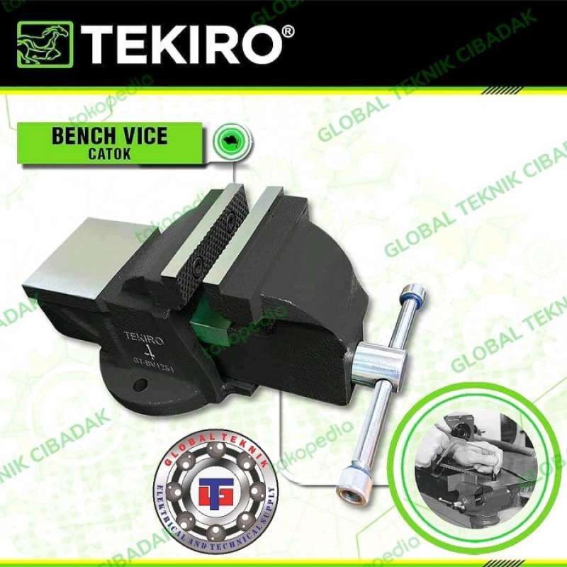 Promo Ragum Catok Tekiro 3 Inch/bench Vice Diskon 23% Di Seller Sumber ...