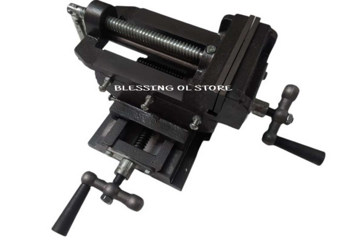 Promo Catok Silang 4 Inch / Cross Drill Press Vice 4/ Ragum Silang ...