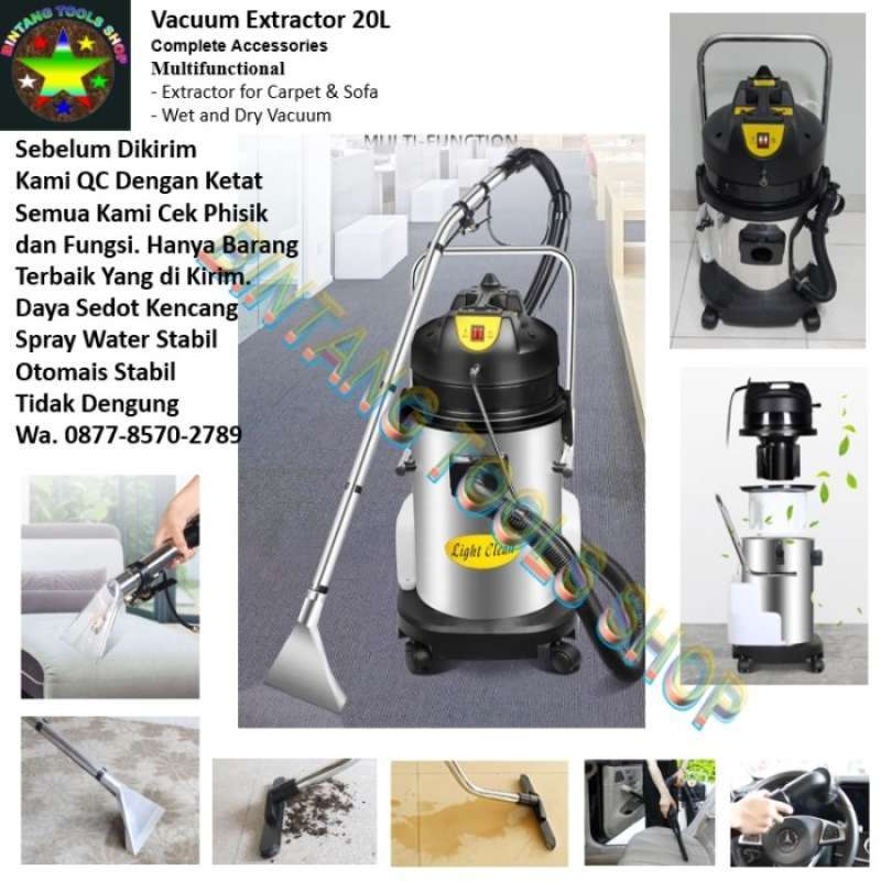 Promo Vacuum Spray Extraction Lc-20sc Extractor 20liter Carpet Cleaner Diskon 23% Di Seller ...
