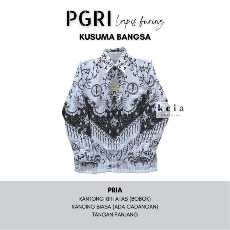 Jual Baju Batik Pgri Pria Model Terbaru - Harga Promo Juli 2024 | Blibli
