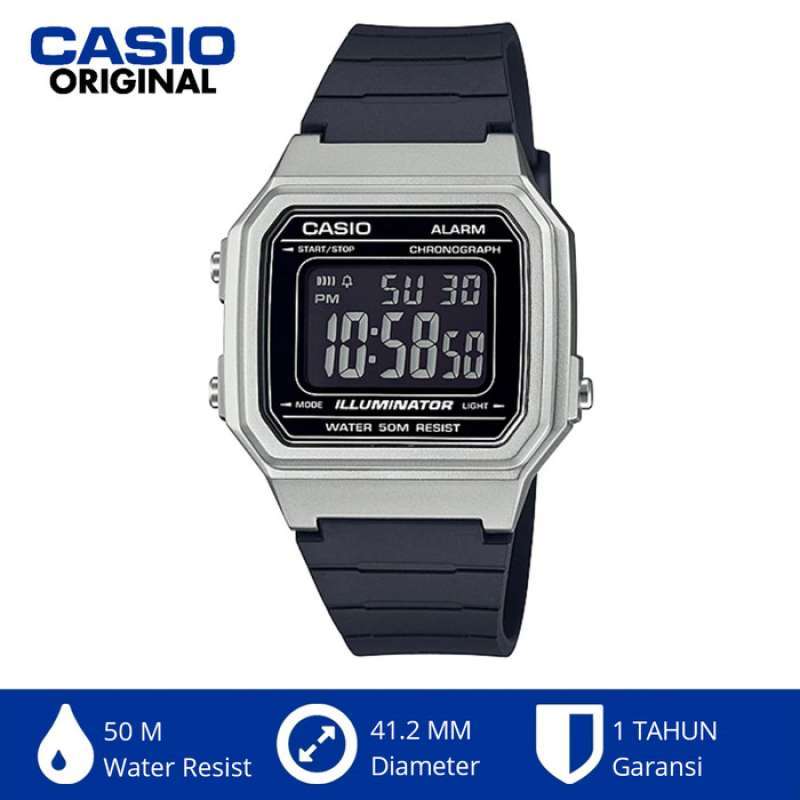 Jual Casio Original W-217hm-7bvdf W217h W217 Jam Tangan Pria Wanita Di Seller Sangninja ...