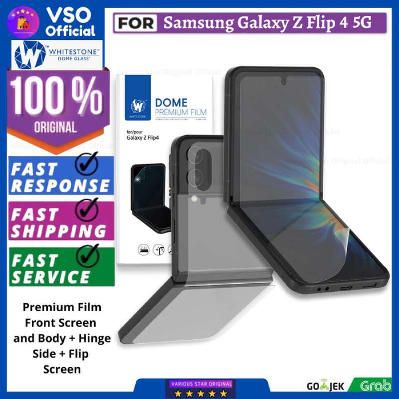 Promo Whitestone Dome Premium Film& Screen Protector Samsung Galaxy Z ...