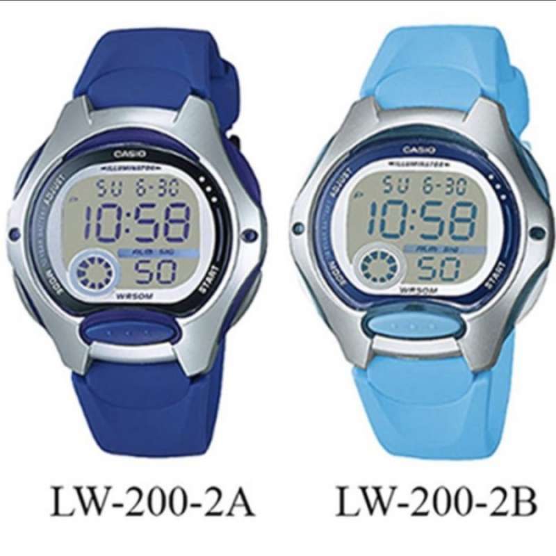 Jual Casio Original Lw-200 Jam Tangan Digital - Karet Pria Dan Wanita ...