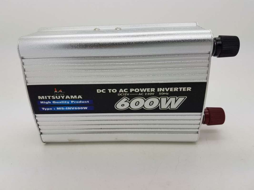 Promo Dc To Ac Power Inverter 600watt Merk Mitsuyama With Usb 5v Diskon ...