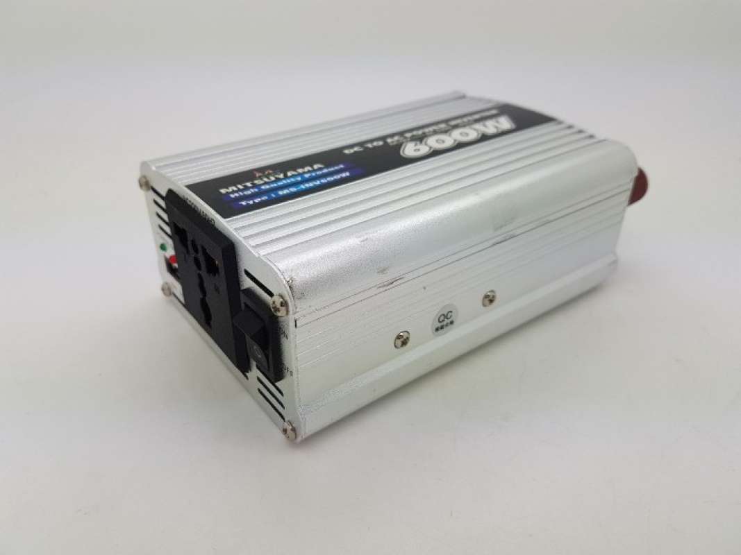 Promo Dc To Ac Power Inverter 600watt Merk Mitsuyama With Usb 5v Diskon ...