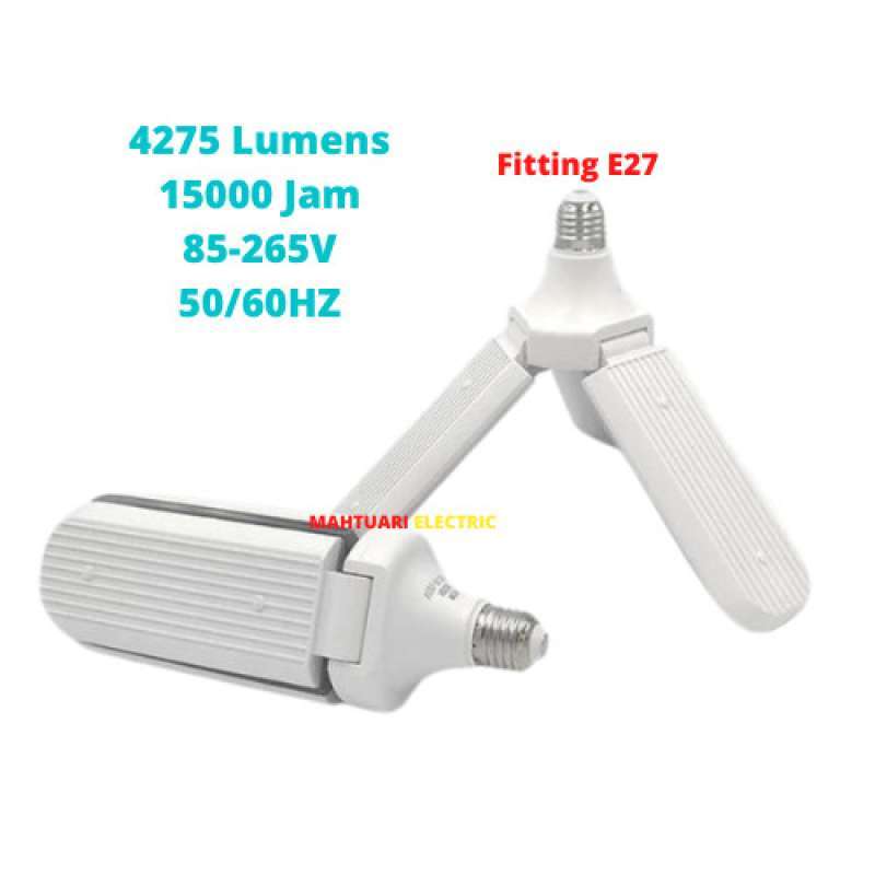 Promo Lampu Led E27 Model Kipas Fan Blade Led Bulb Diskon 23% Di Seller ...