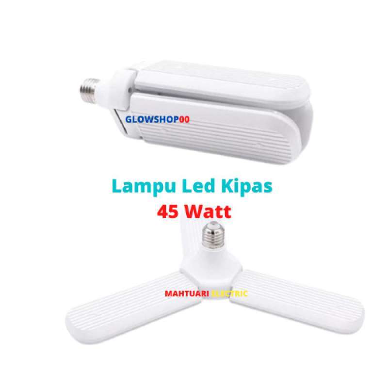 Promo Lampu Led E27 Model Kipas Fan Blade Led Bulb Diskon 23% Di Seller ...