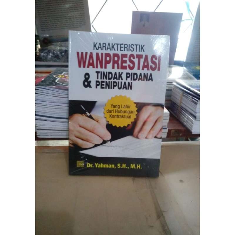 Promo Karakteristik Wanprestasi & Tindak Pidana Penipuan #kcn Diskon 23 ...