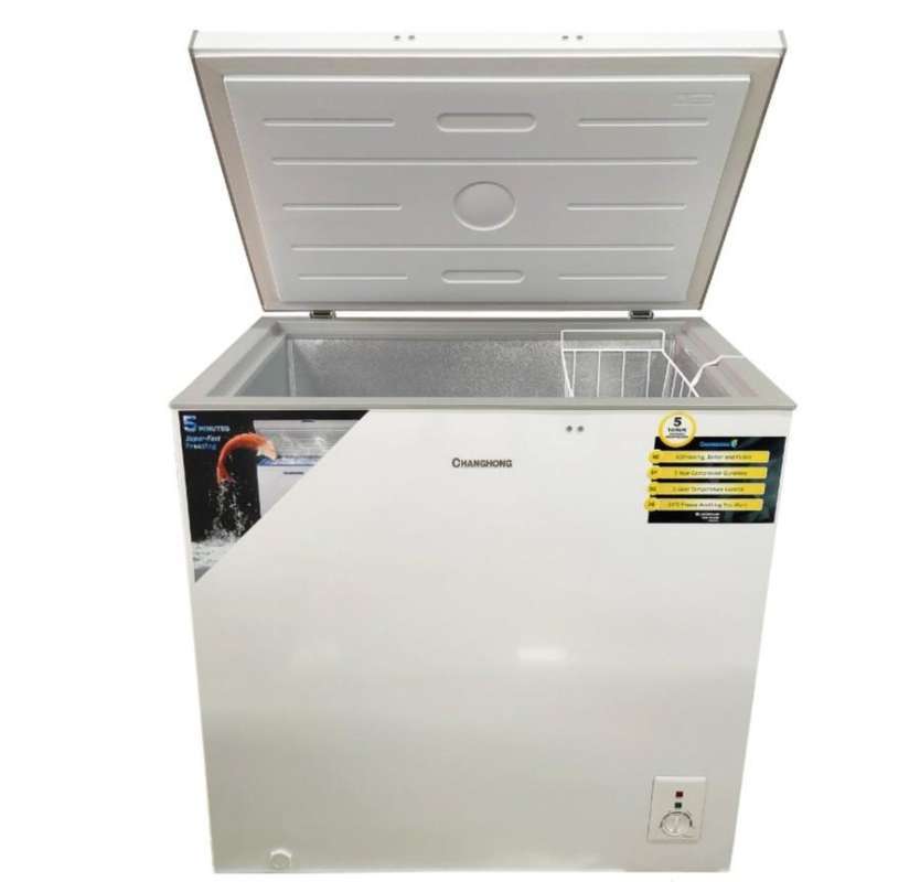 Jual Chest Freezer Box 300l Changhong Fcf 336 Dw Lemari Pembeku 300 ...