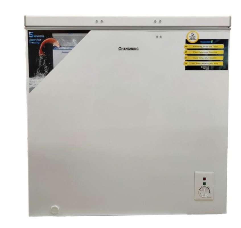 Jual Chest Freezer Box 300l Changhong Fcf 336 Dw Lemari Pembeku 300 ...