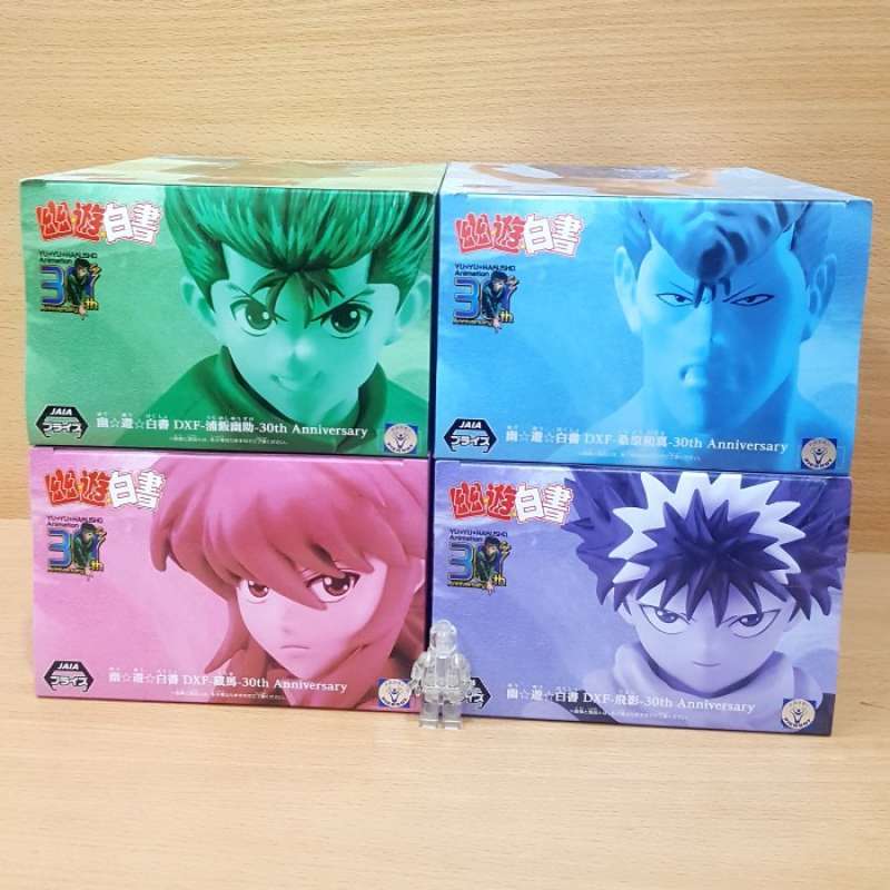 Promo Yu Yu Hakusho Dxf 30th Anniversary Yusuke Kuwabara Kurama Hiei Figure Diskon 10% Di Seller ...