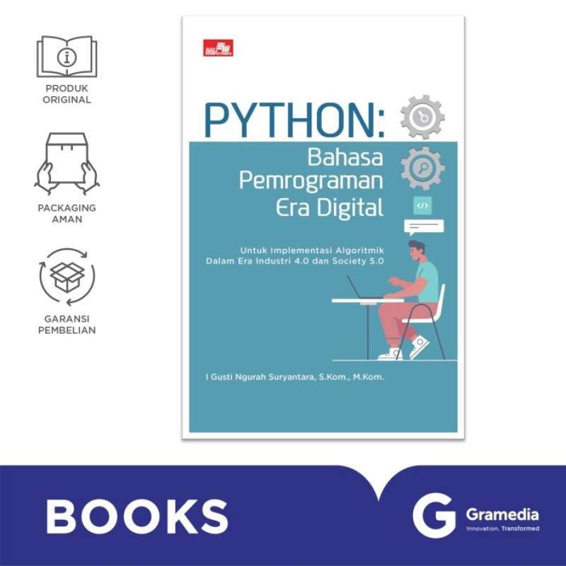 Promo Buku Python Bahasa Pemrograman Era Digital (i Gusti Ngurah ...