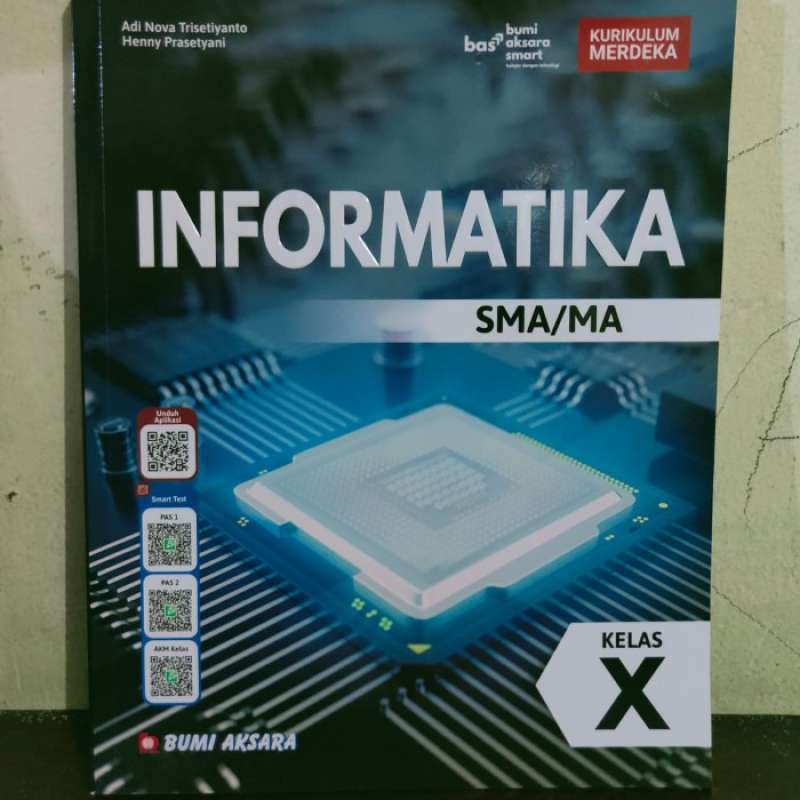 Promo Informatika Kelas X Sma Kumer Kurikulum Merdeka Bumi Aksara ...