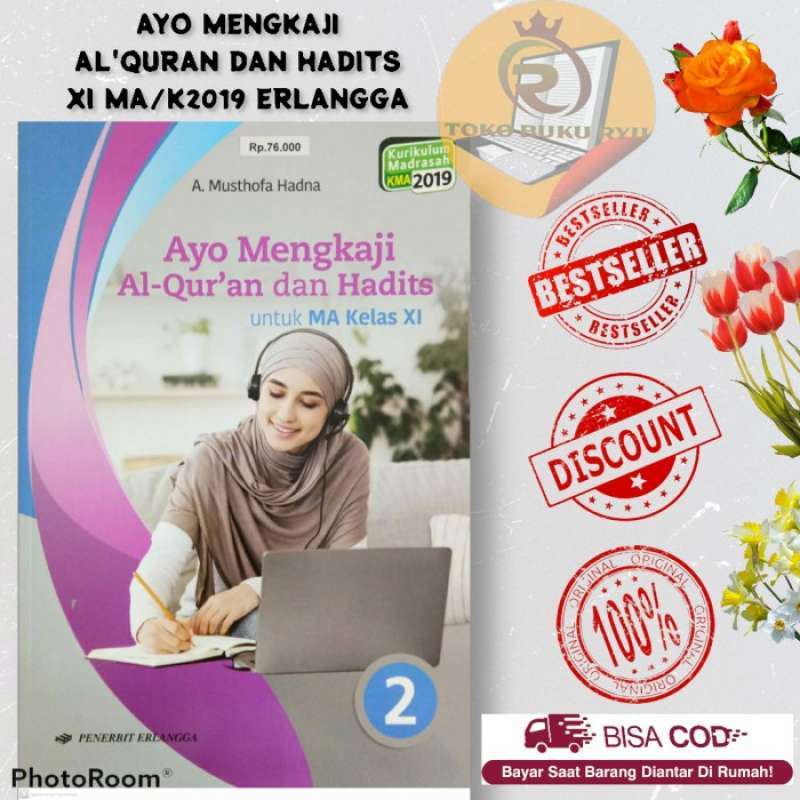 Promo Ayo Mengkaji Al'quran Hadits 2 Ma K19 Erlangga Diskon 23% Di Seller Malini Store ...