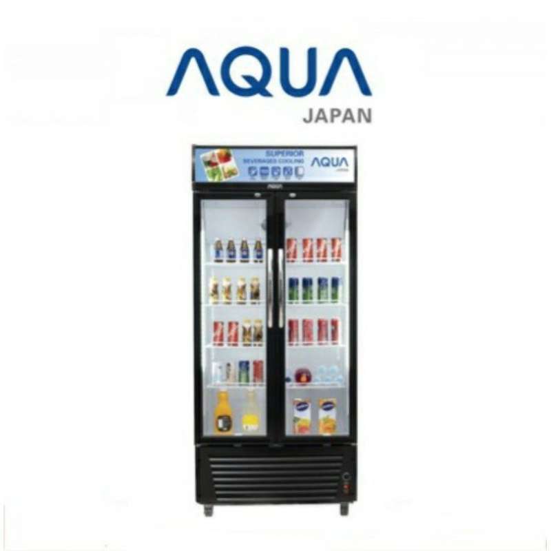 Daftar Harga Merk Showcase 2 Pintu Aqua 🔥 Original & Spesifikasi ...