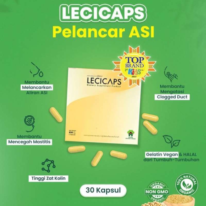 Promo Lecicaps Kapsul Dapat Membatu Perlancar Asi Yang Tersumbat ...