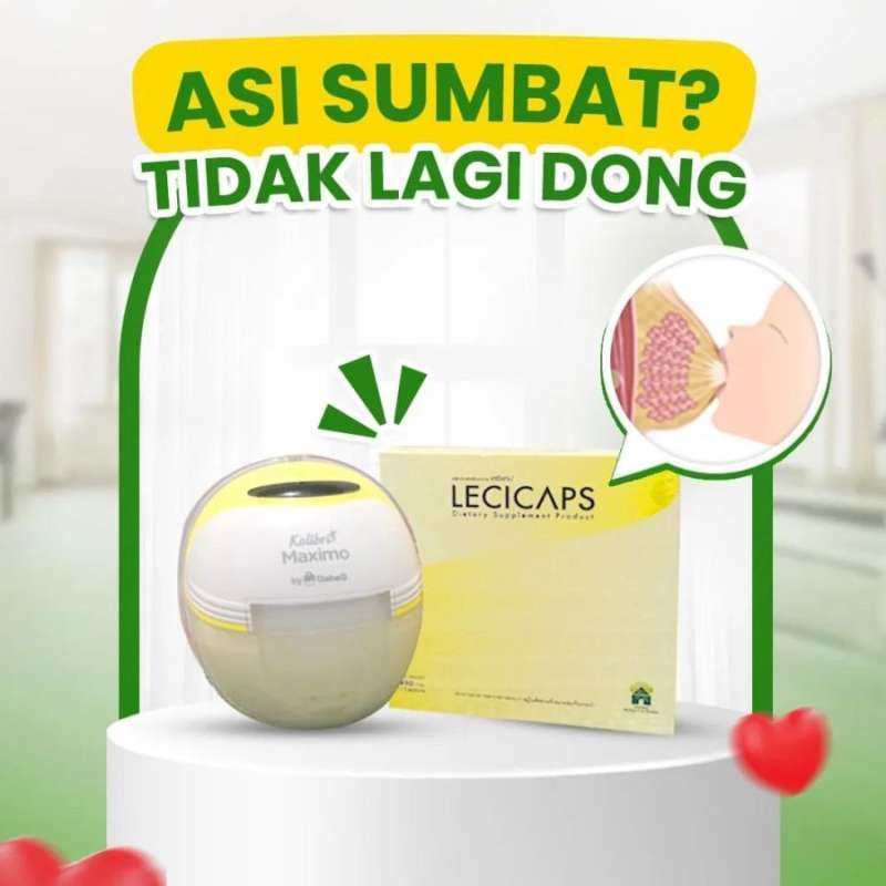 Promo Lecicaps Kapsul Dapat Membatu Perlancar Asi Yang Tersumbat ...