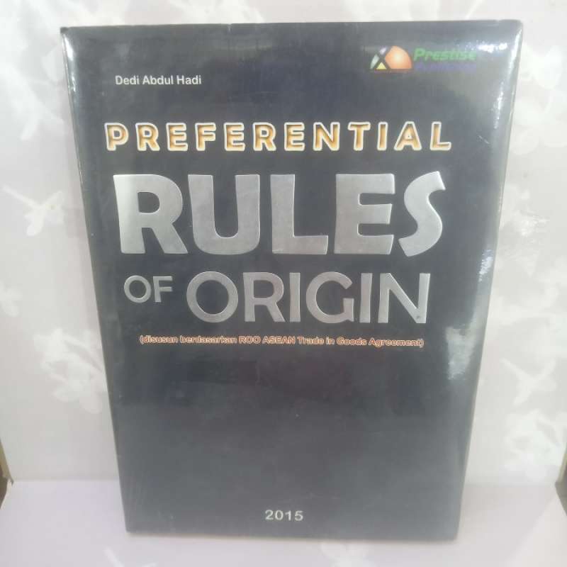 Promo Buku Preferential Rules Of Gin By Dedi Abdul Hadi Diskon 23% Di Seller Malini Store ...