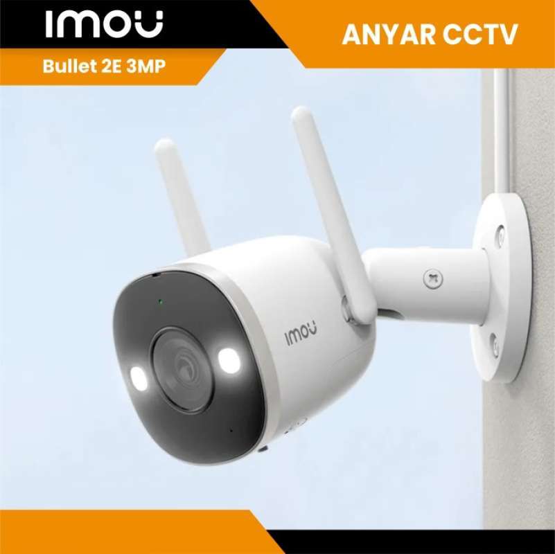 Promo Imou Bullet 2e - 3mp Smart Color Night Vision Human Detection ...